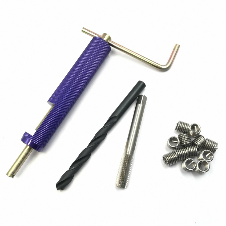 M6 x 1 Helicoil Thread Repair Kit Drill and Tap Insertion tool | eBay