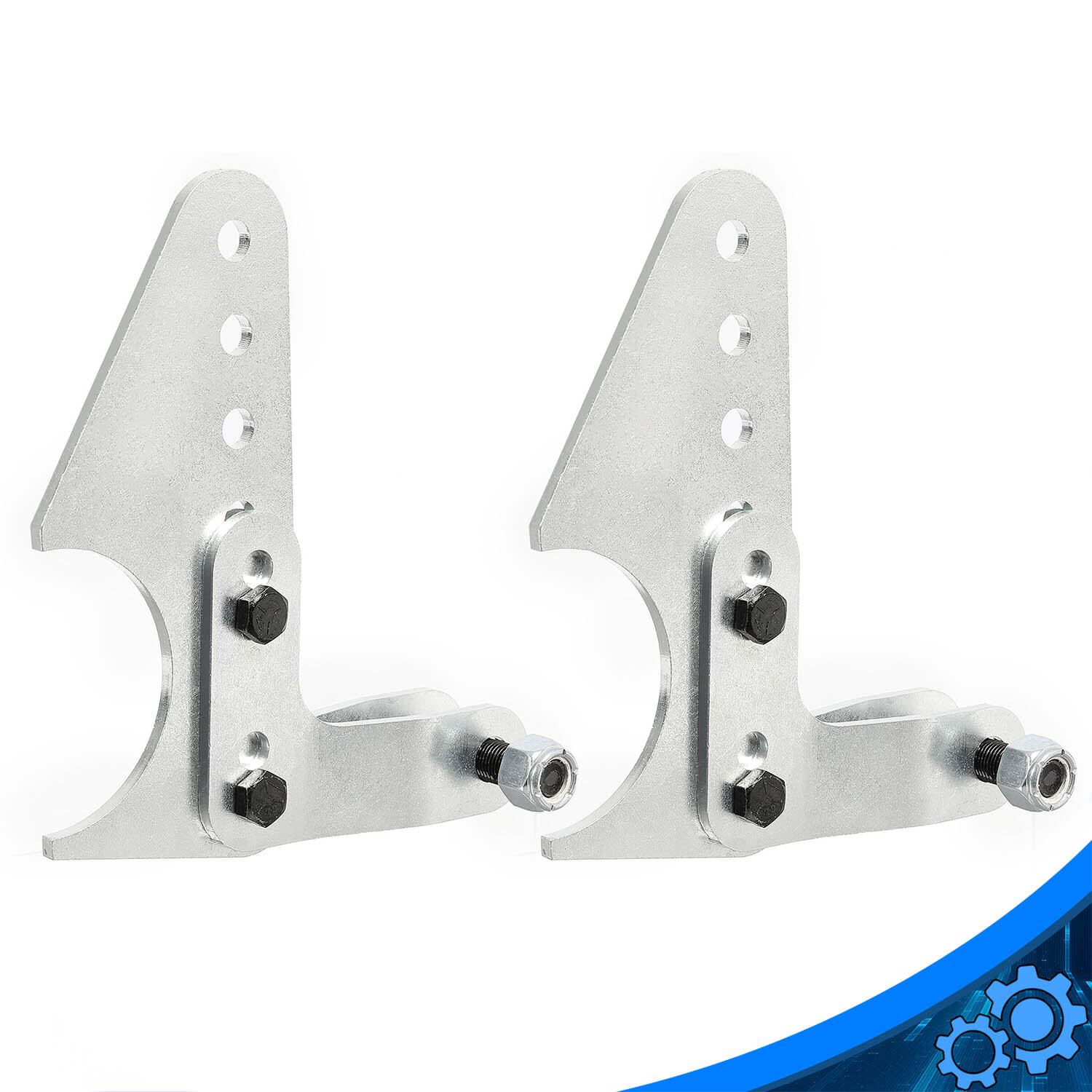 New Universal Coilover Shock Mount Kit Adjustable Rear Lower Brackets ...