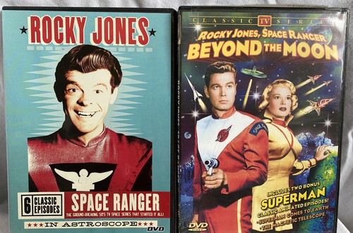 ROCKY JONES Space Ranger 2 DVDs Beyond The Moon Six Classic Episodes | eBay