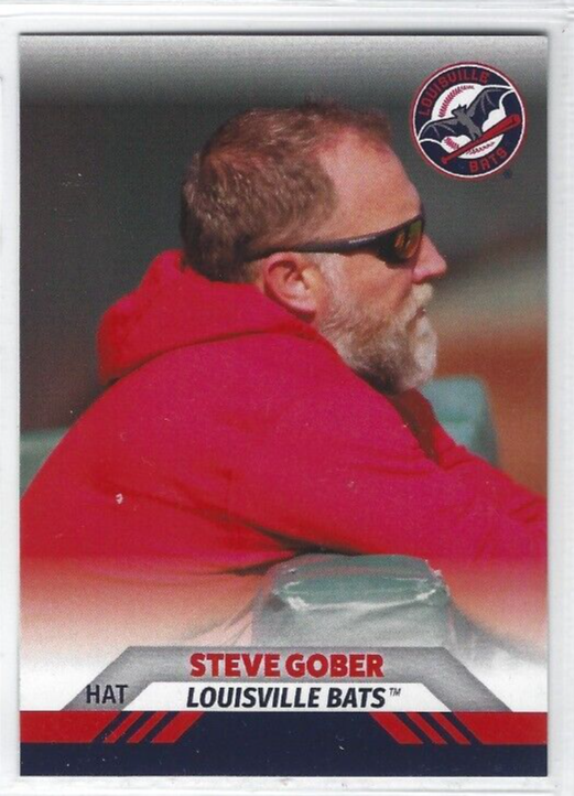 2023 Louisville Bats (Triple-A Cincinnati Reds) Steve Gober | eBay