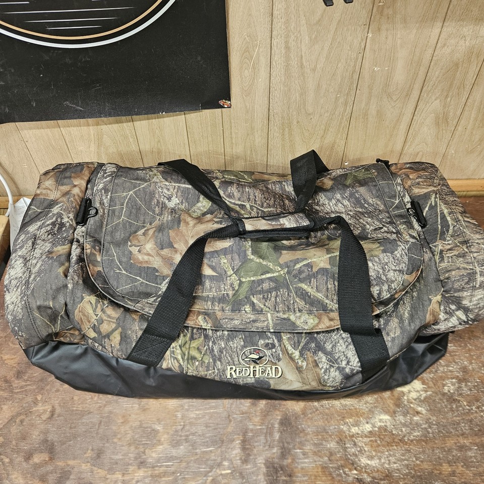 RedHead Deluxe Extra Large Camo Gear Hunting Duffle Bag 36''x18''x18 ...