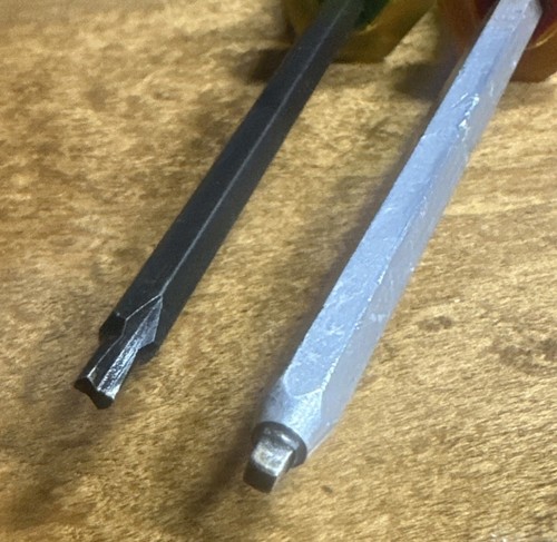 Clutch Head Screwdriver - 5/32" & SL-2 Square Head Driver Vintage Upson ...