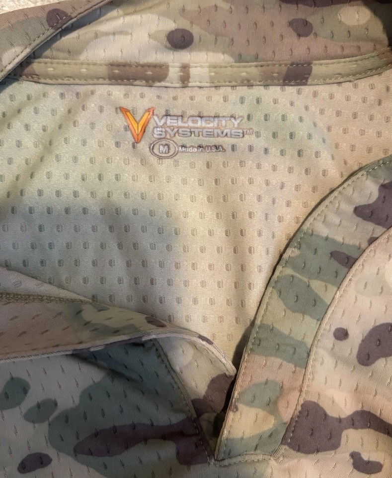 Velocity Systems Boss Rugby Long Sleeve Combat Shirt Multicam, Size ...
