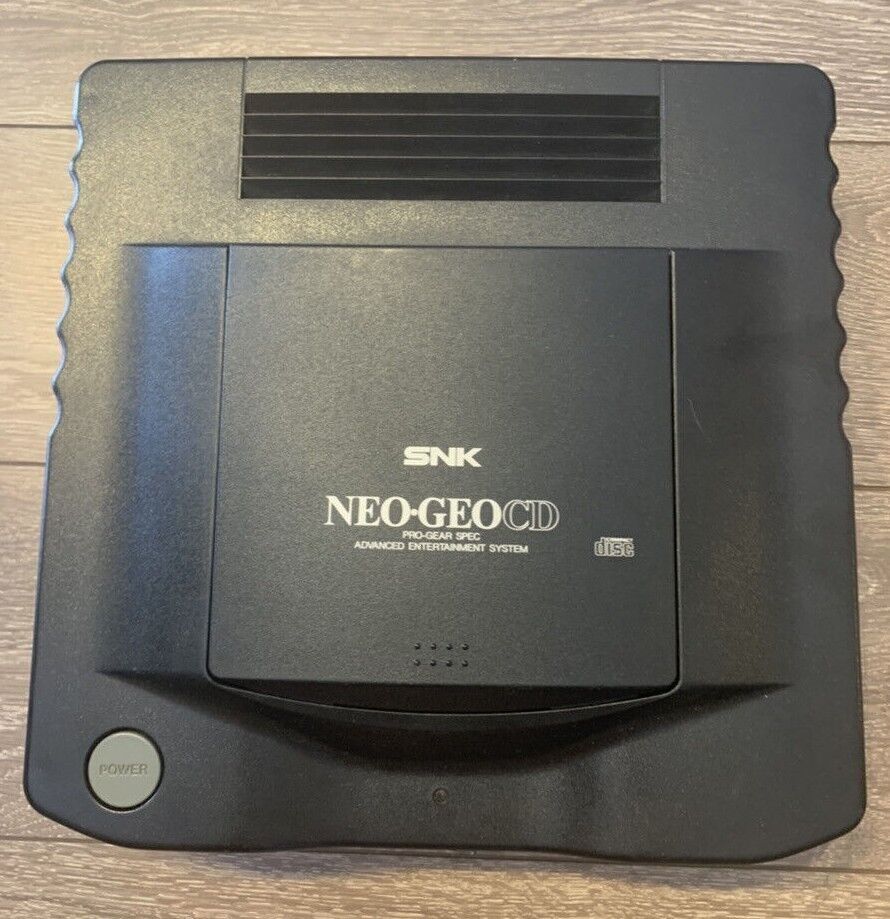 SNK NEO GEO CD Console System CD-T01 Used Tested NEOGEO Made in Japan ...