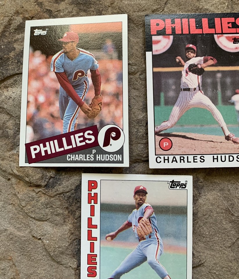 Charles Hudson Baseball Cards. Philadelphia Phillies. | eBay