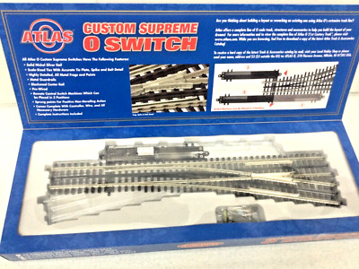 Atlas #6025 O Scale #5 Right Hand Turnout/Switch - 3-Rail NEW | eBay