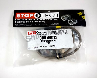 STOPTECH SS FRONT BRAKE LINES FOR 02-17 LEXUS ES300 / ES330 / ES350 ...