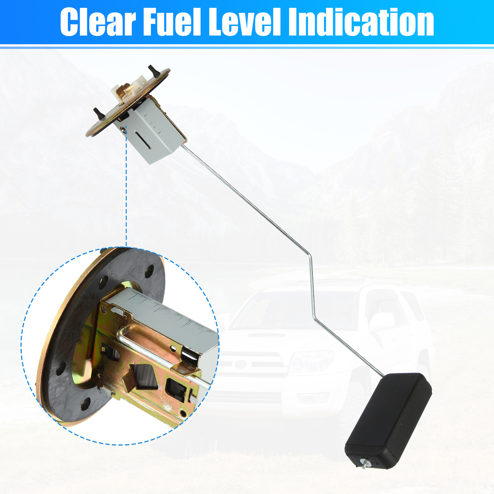Pack (1) Fuel Tank Float Gauge Sending Unit Fuel Level Sensor for ...
