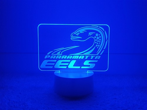 Parramatta Eels 3D Acrylic Lamp Night Light USB LED | eBay Australia