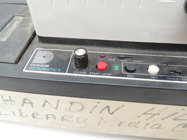 Dukane Micromatic II Model 28A81 35 Mm Film Strip Projector for sale ...