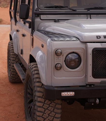 Land Rover DEFENDER PUMA Steel Bonnet HOOD BKA710140 fits all models ...