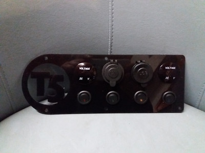 Switch Control Panel USB 12V Socket V Gauge Camper Volkswagen VW T5 ...