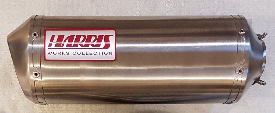 HONDA HORNET CB600F PC 34-36 EXHAUST HARRIS WORKS SLIP ON ROAD LEGAL ...