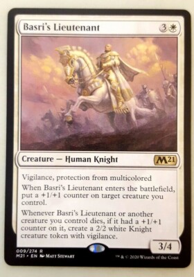 1x Basri's Lieutenant Core Set 2021 M21 MTG Magic the Gathering NM | eBay