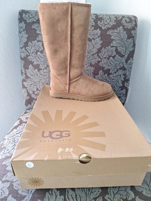UGG Women's Classic Tall Tan Size 10 | eBay