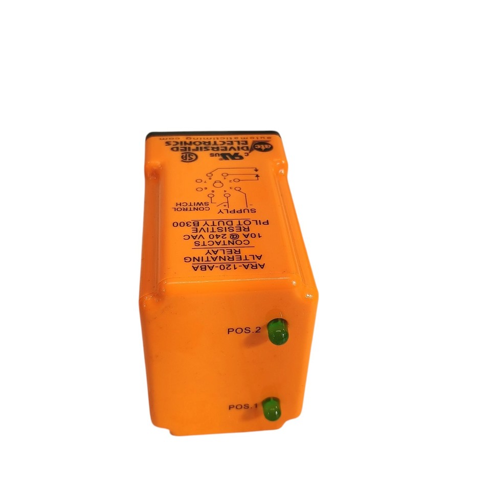 Diversified Electronics ARA-120-ABA 10A 240VAC Alternating Relay 8 Pin ...