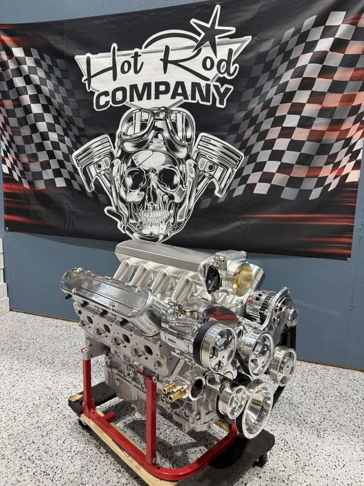LS3 CHEVY 6.2LS 550-640 HP COMPLETE CRATE ENGINE PRO-BUILT CNC heads ...