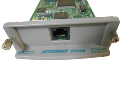 HP LaserJet 10/100 Ethernet Network J3110A Print Server Card Jetdirect ...