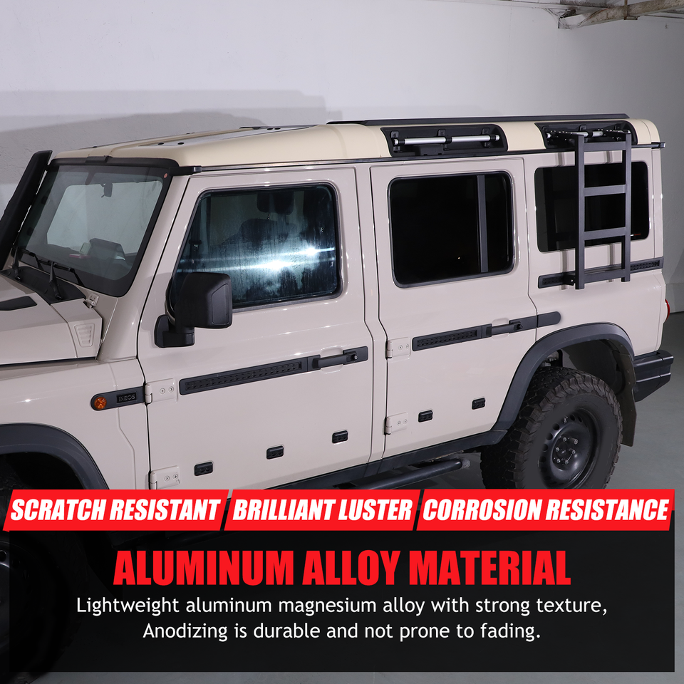 Rear Window Extension Climbing Ladder Accessories For Ineos Grenadier ...