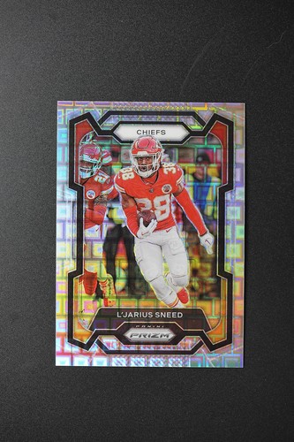 L'Jarius Sneed 2023 Panini Prizm Football Silver Pandora Chiefs 291/400 ...