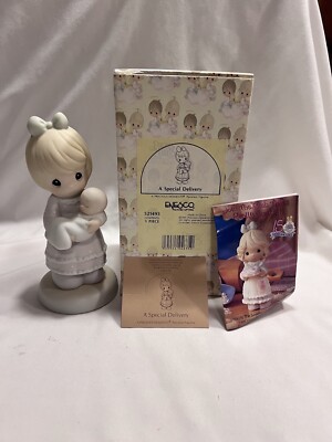 Precious Moments A Special Delivery Porcelain Figurine Enesco 521493 W ...