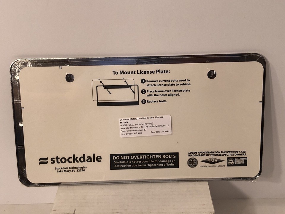 Oregon State Beavers Thin Rim Metal License Plate Frame By Stockdale | eBay