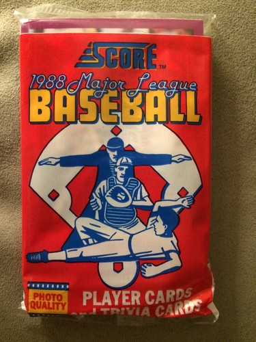 1988 Score Baseball Card Pack Alvin Davis (Top) Charlie Moore (Back) | eBay