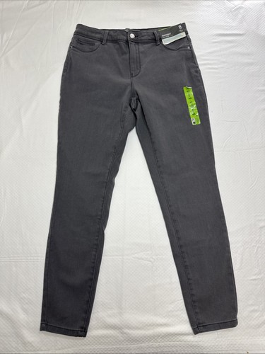 Primark Women Skinny Mid Rise Jeans Stretch Denim Gray Sz 8 | eBay