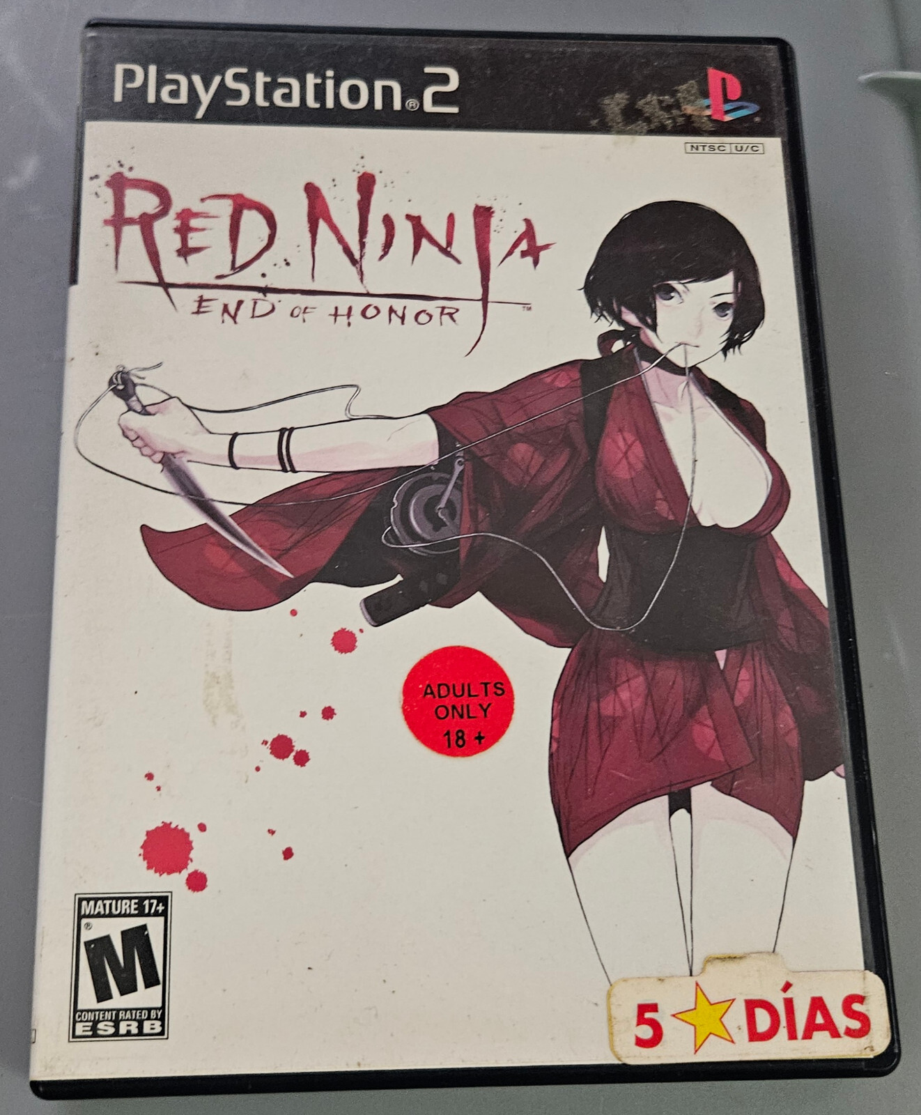 Red Ninja: End of Honor (Sony PlayStation 2, 2005) No Manual Tested ...