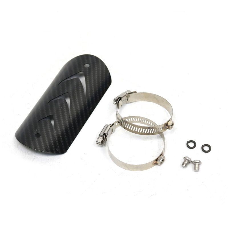 Oval Motorcycle Exhaust Heat Shields