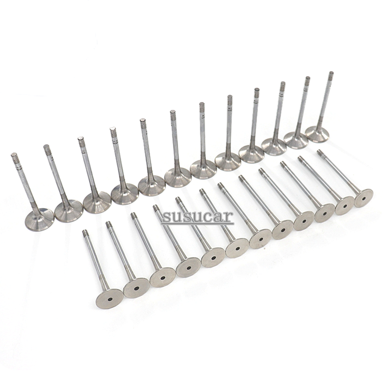 MAHLE 24X Engine Intake & Exhaust Valves Set For VW Audi S5 A6 A7 Q7 3. ...