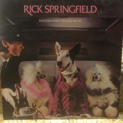 RICK SPRINGFIELD SUCCESS HASN'T SPOILED ME YET (VG+) PROMO AFL1-4125 LP ...