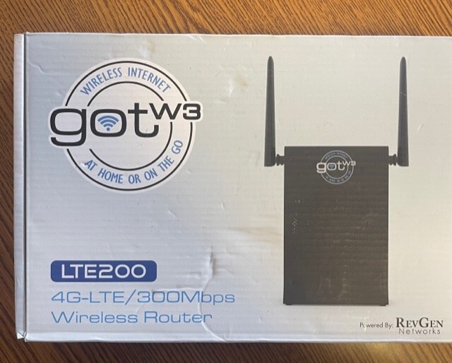 GotW3 LTE200 Router Modem 4G-LTE Brand New | eBay