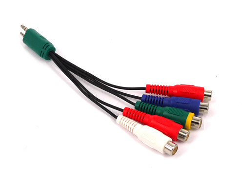 Genuine PANASONIC LED TV AV Video Component Adaptor K2KYYYY00206 ...