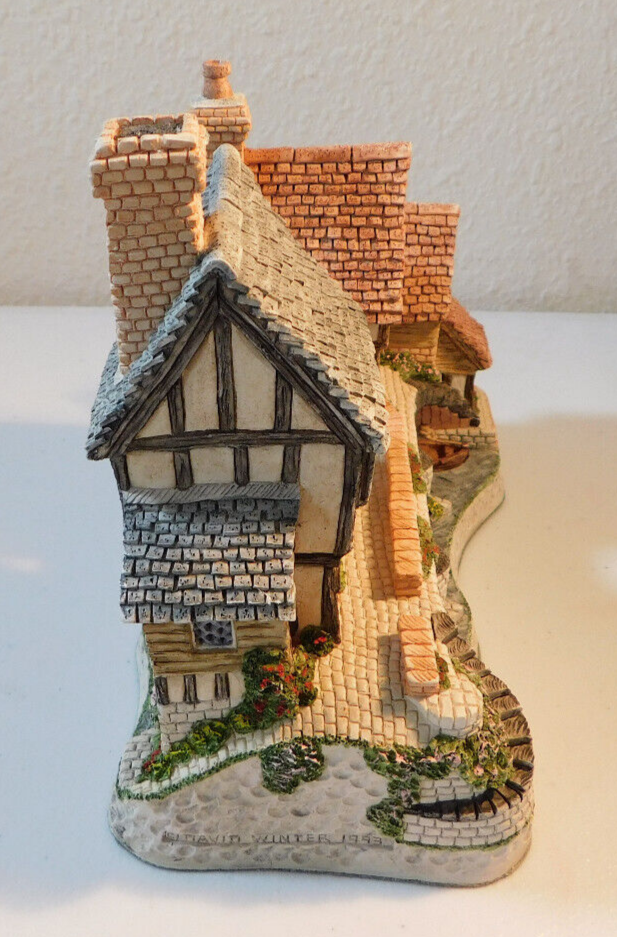 DAVID WINTER COTTAGES "ARCHES THRICE" W/BOX & COA HAND SIGNED by DAVID ...