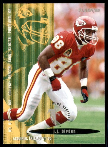 1995 Fleer Shell FACT J.J. Birden Atlanta Falcons #3 | eBay