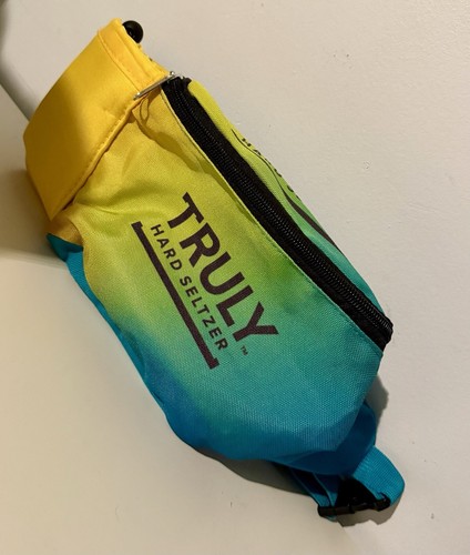 Truly Hard Seltzer Belt Bag Fanny Pack Drink Holder Vacation Ombré Tie ...