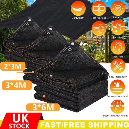 Sunblock Shade Cloth Sun Screen Mesh Plant Greenhouse Cover Tarp ...