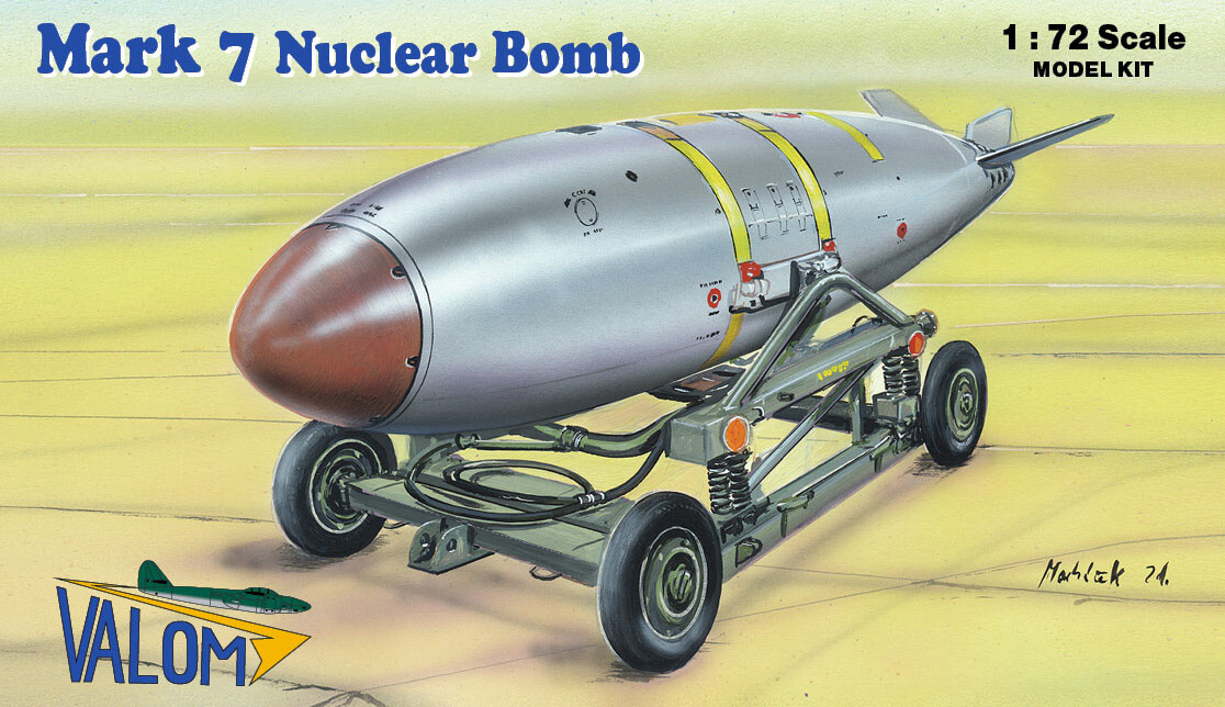 Valom Models 1/72 Mark 7 Nuclear Bomb Model Kit | eBay