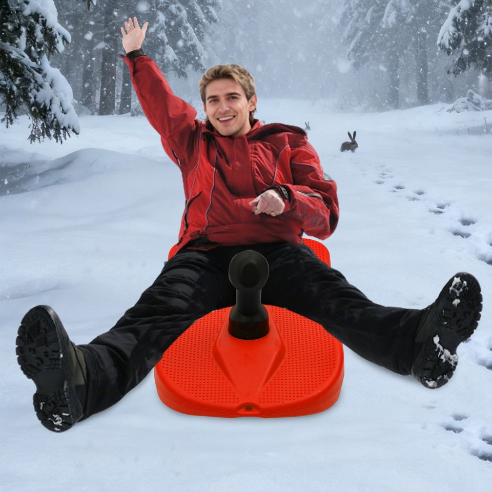 Sled Snowboard Sledding Snowboard for Winter Fun with Handle Skateboard ...