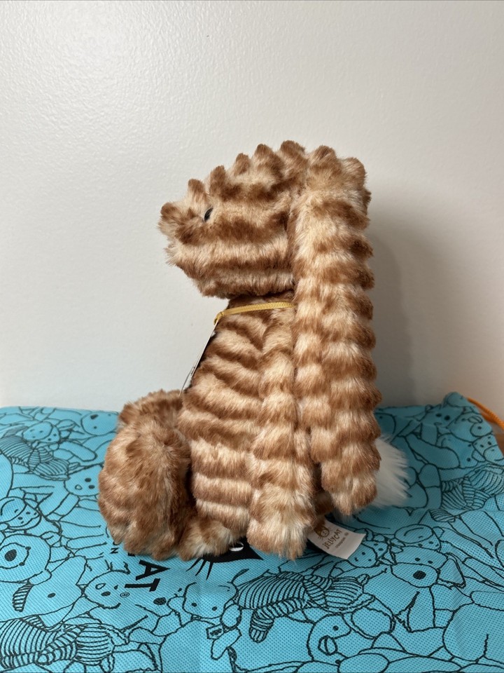 Jellycat Medium BASHFUL LUXE BUNNY JUNIPER Plush soft NWT Authentic W ...
