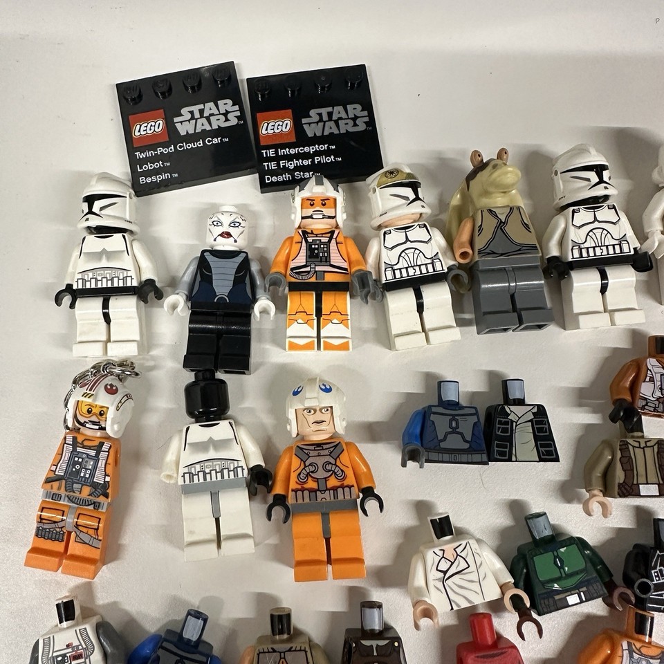 Damaged LEGO Minifigure STAR WARS Parts Lot – Broken/Cracked/Scuffed ...