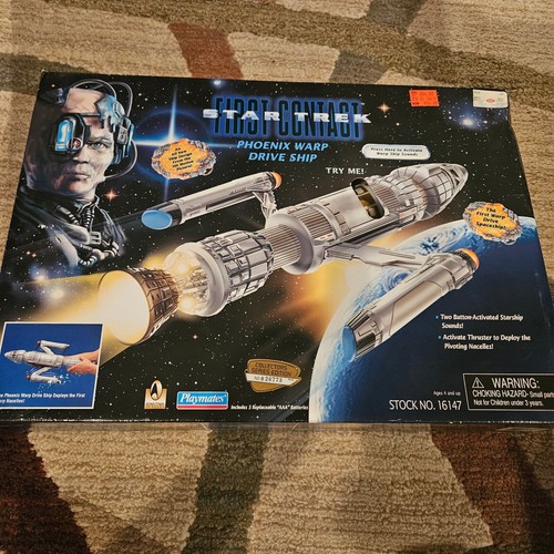 Star Trek First Contact Phoenix Warp Drive Ship. MINT Collector Edition ...