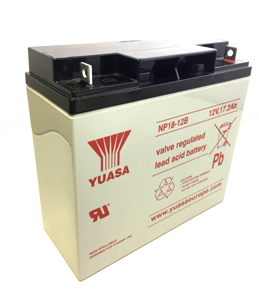 NP18-12 - 12v 17.2Ah Rechargeable battery - Mower, mobility and leisure ...