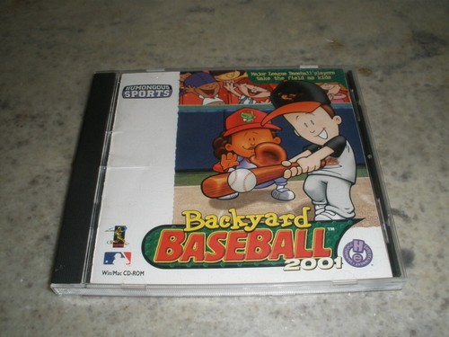 BACKYARD BASEBALL 2001 PC GAME HUMONGOUS ENTERTAINMENT SPORTS | eBay