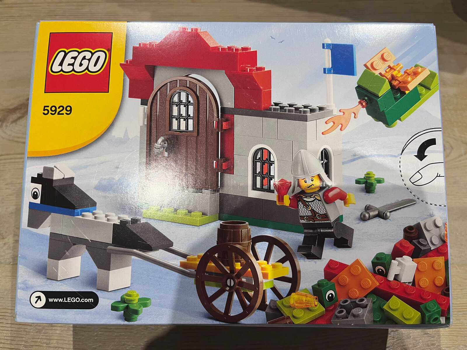 LEGO Bricks and more: Knight and Castle Building Set (5929) for sale ...