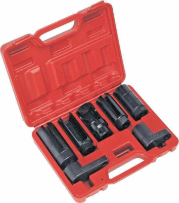 7PC Oxygen Sensor Socket Wrench Kit O2 Nut Removal Tool 22mm 1/2 Inch ...