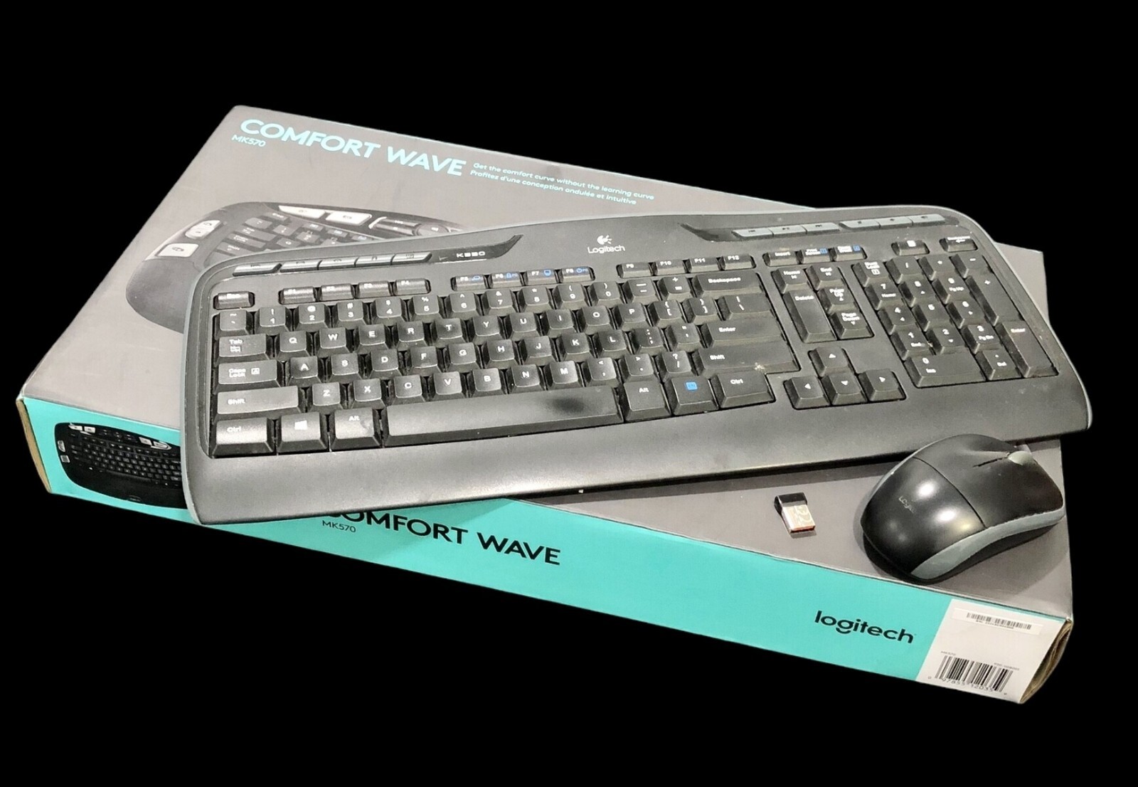 Logitech MK570 (920008001) Wired Keyboard and Mouse Combo for sale ...