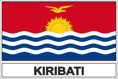 Sticker flag vinyl country KIR kiribati | eBay UK
