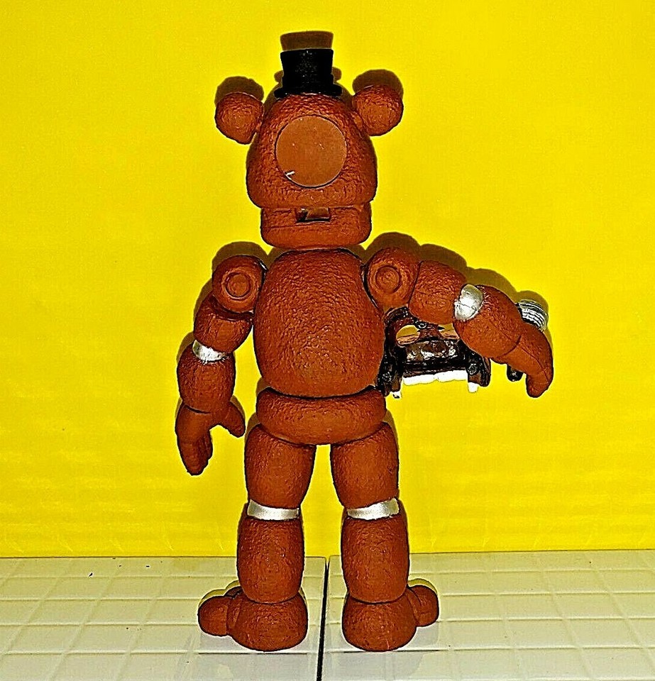 mexican ANIMATRONIC FREDDY FAZBEAR action figure 8" FNAF five nights at ...